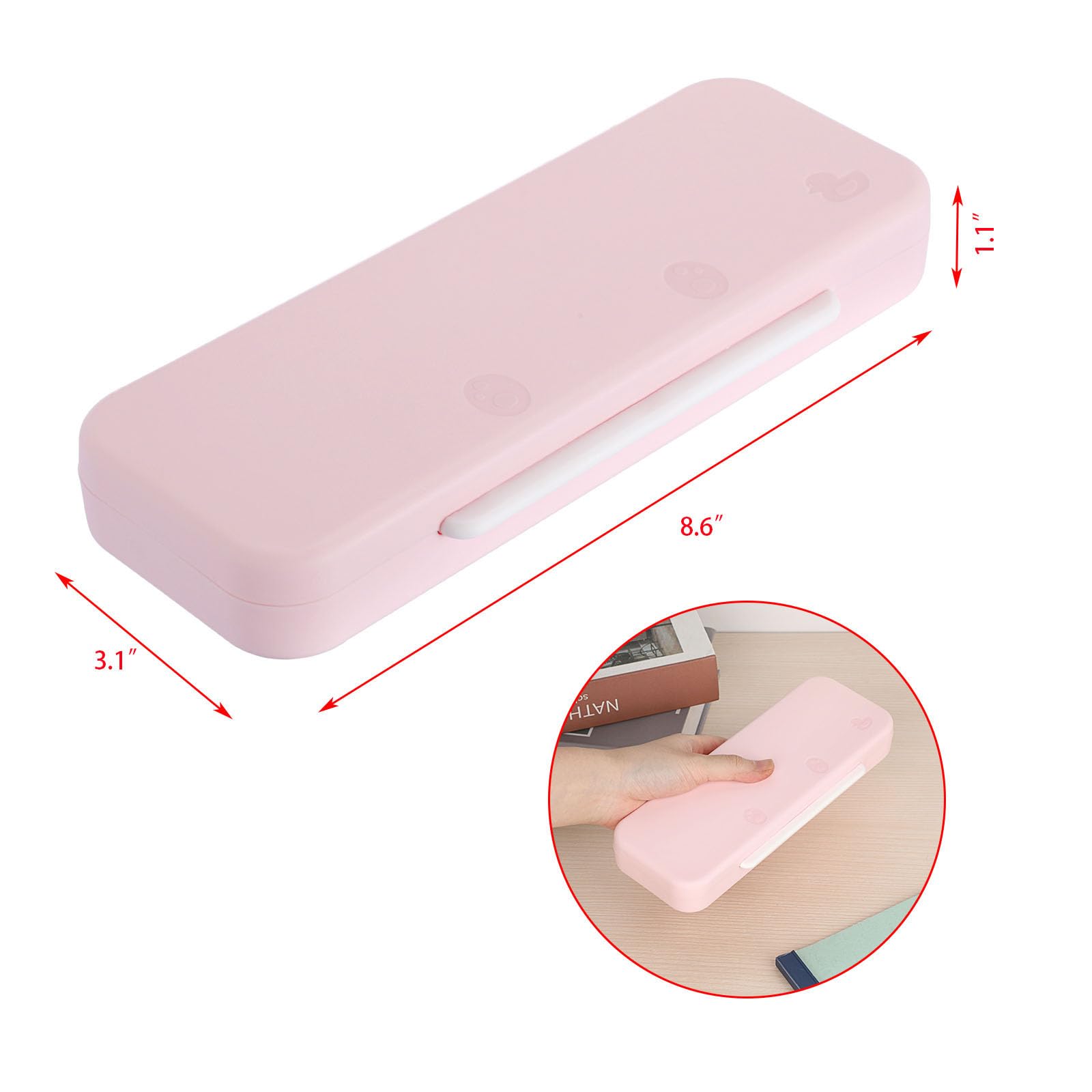 Snapklik.com : BTSKY Little Duck Double Layers Plastic Pencil Box Cute ...