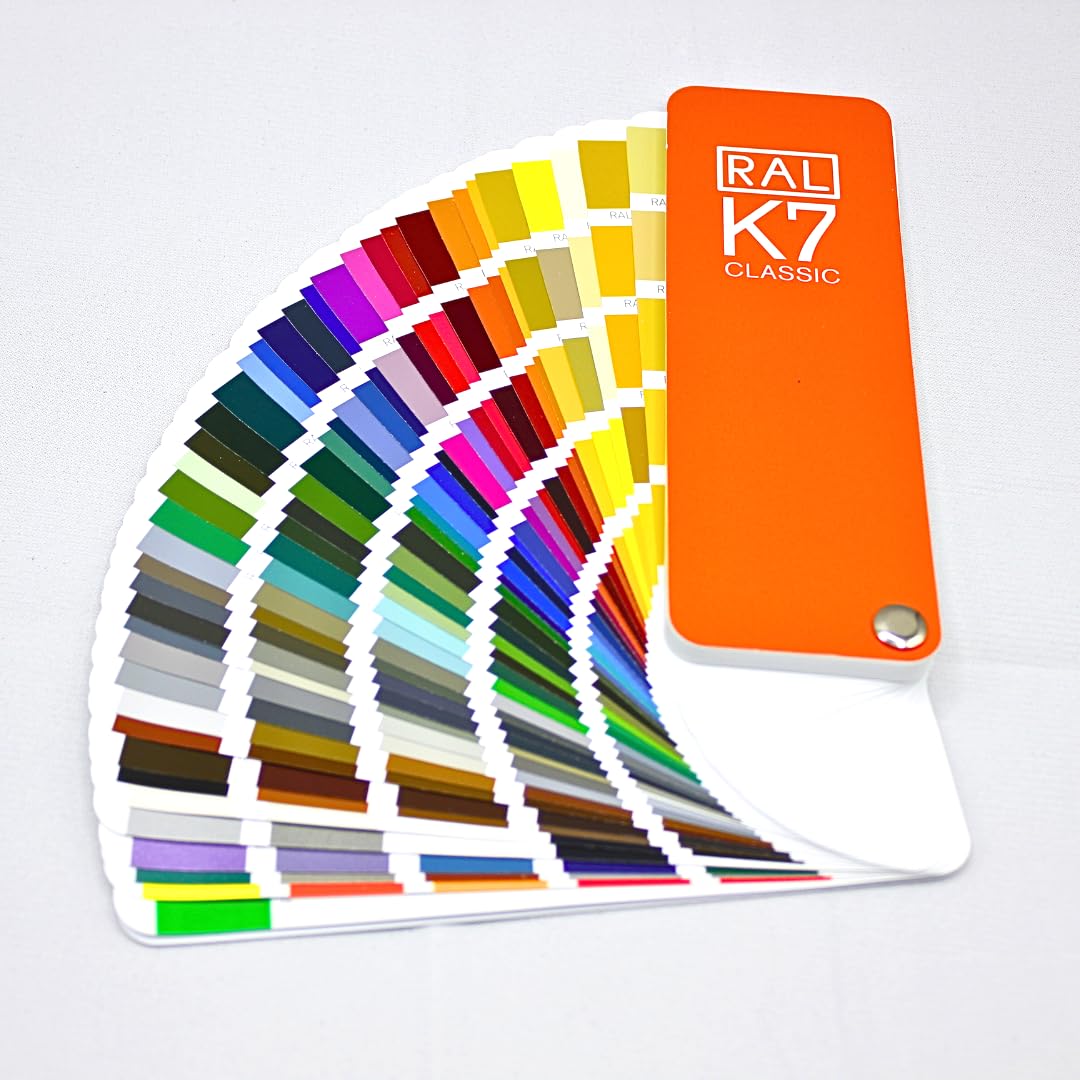 Buy MSK RAL K7 Classic Color Chart Sheet, 213 Colors & 8 Language ...