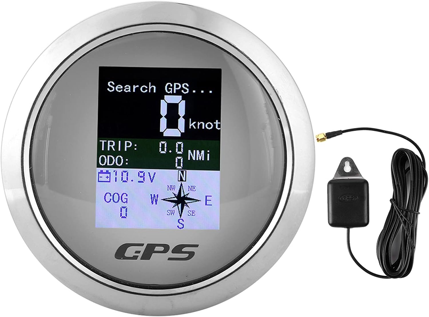 GPS Speedometer, 85mm Speedometer GPS Signal Car Boat Engineer ...