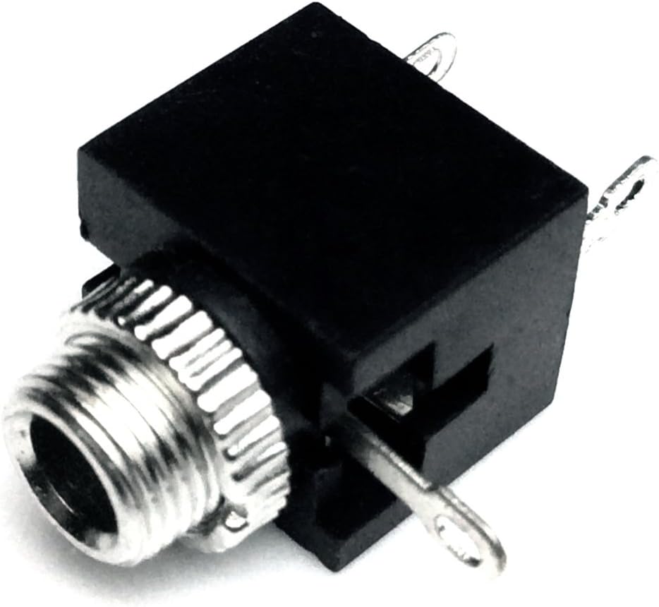 Amazon.com: CESS 3.5mm Stereo 3-Pin TRS Plug Jack Socket Adapter Cables ...
