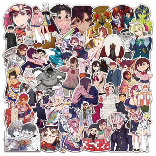 Dandadans Stickers, 50 Pcs Dan Da Dang Anime Figure Vinyl Waterproof ...