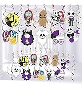 Amazon.com: Nightmare Before Christmas Photo Booth Props Nightmare ...