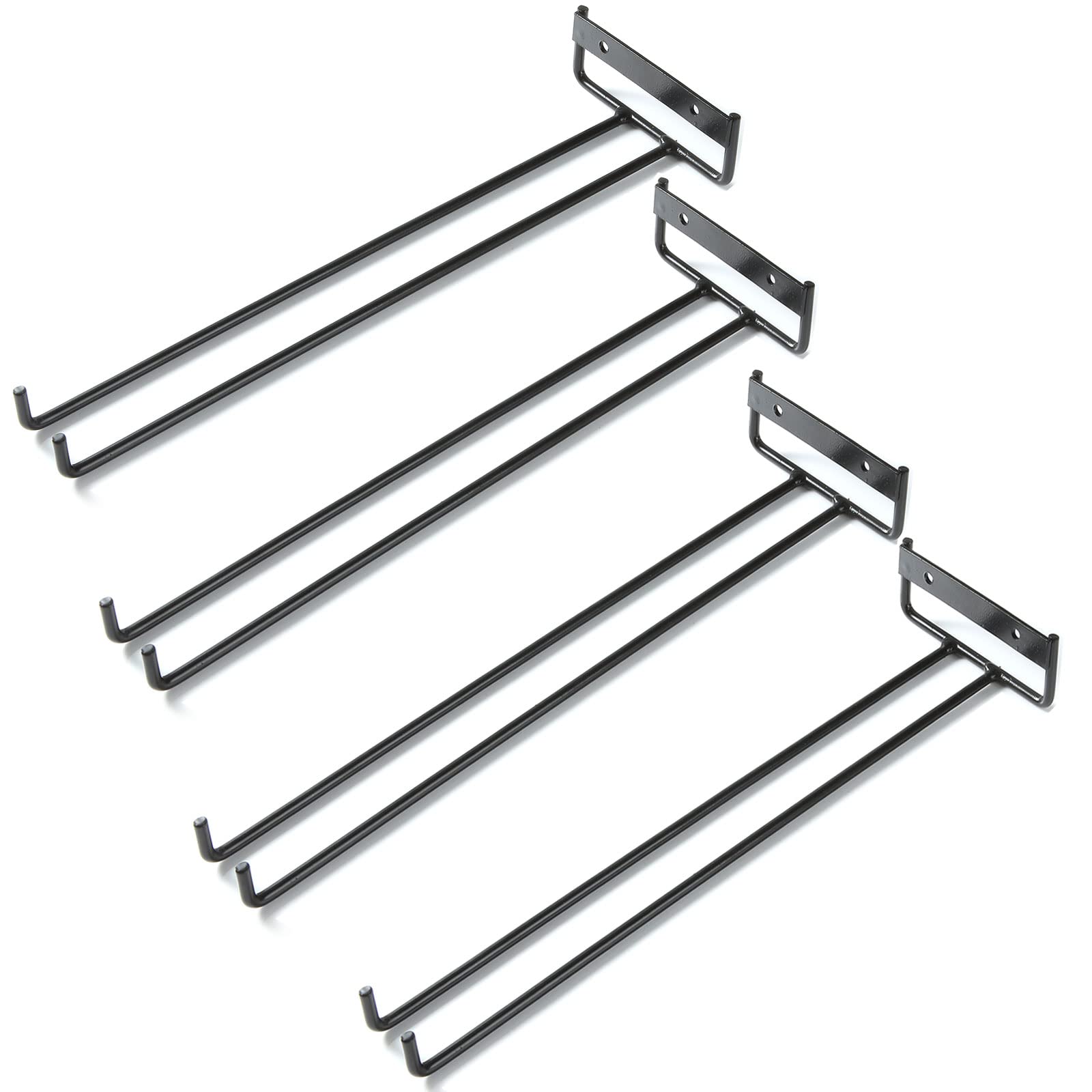 ASelected 4PCS Wine Glass Rack, Wall Mounted Hanging Wine Glass Hanging ...