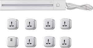 Amazon.com: 4000W 16A Track Socket with Removable Plug, Home Office ...