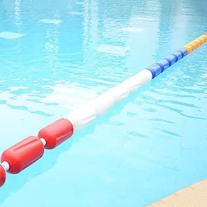 Commercial Pool Safety Rope - Wave-Proof Floating Divider Line for Kids ...