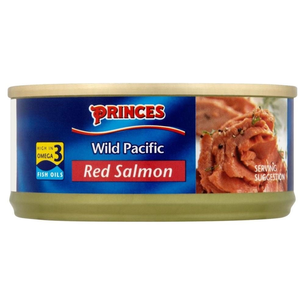Amazon.com: Princes Wild Pacific Red Salmon (105g) : Grocery & Gourmet Food