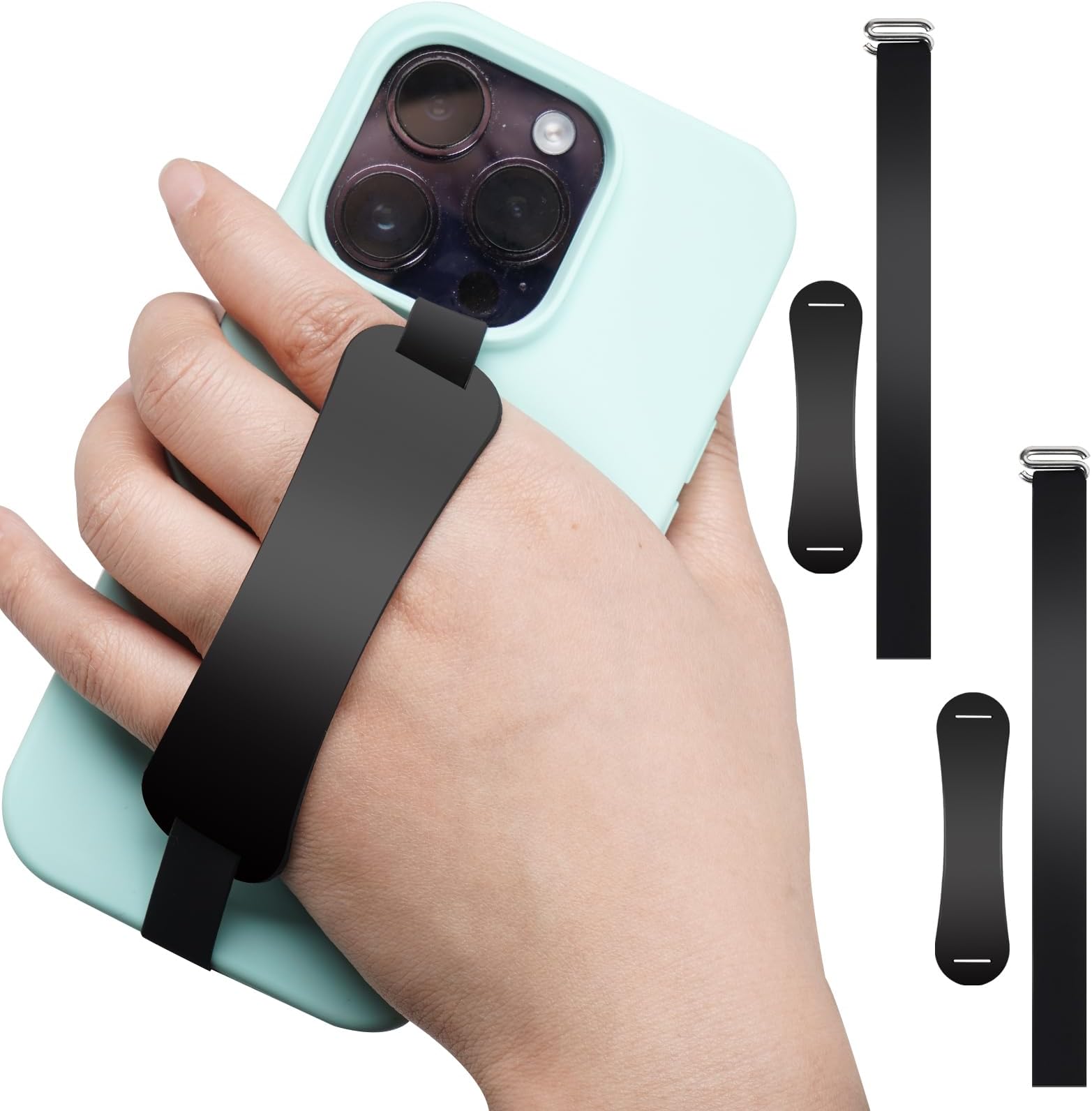 Amazon.com: 2PCS Finger Phone Grips, Silicone Mobile Phone Strap for ...