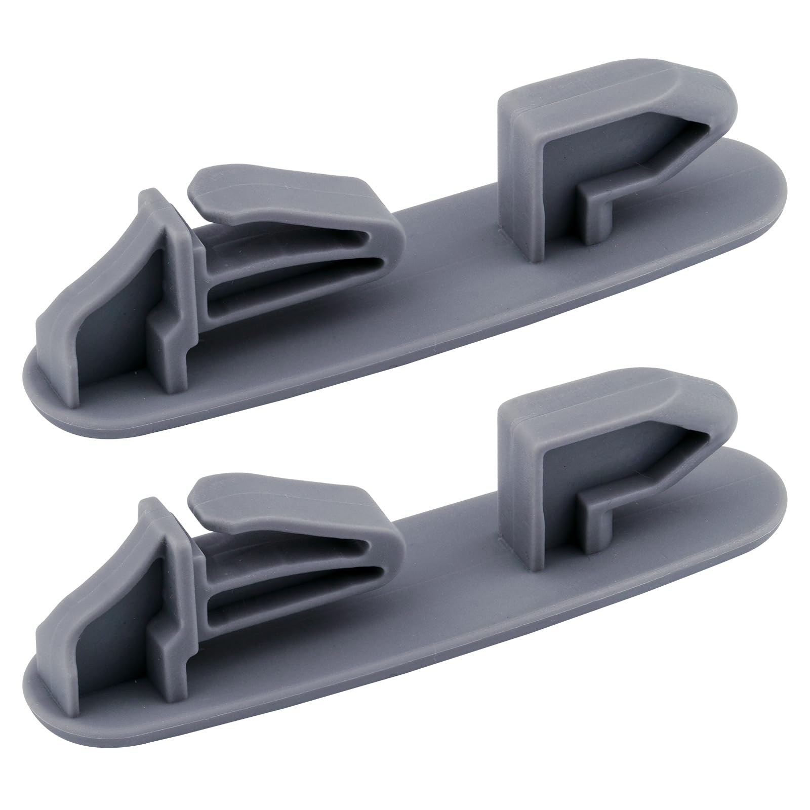 Amazon.com: 2 Pack WP8565925 Dishwasher Upper Rack Track Stop Clip by ...