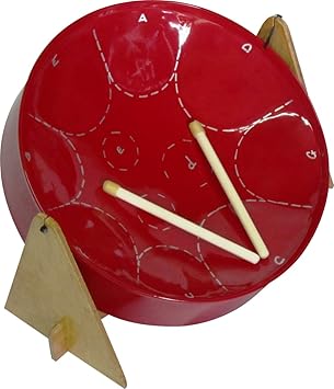 Amazon.com: Rhythm Band Mini Pan Steel Drum : Toys & Games