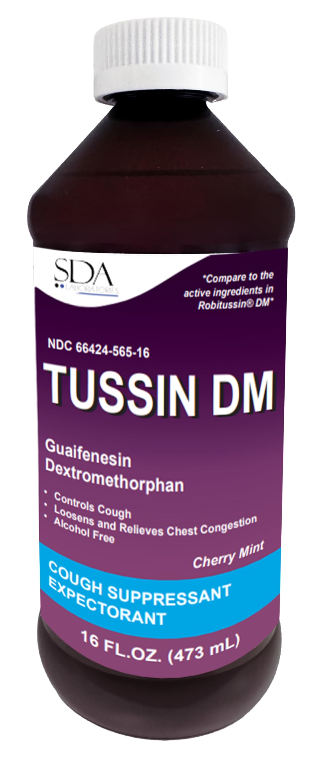 Amazon.com: SDA LABORATORIES Tussin Guaifenesin Expectorant, Cough ...