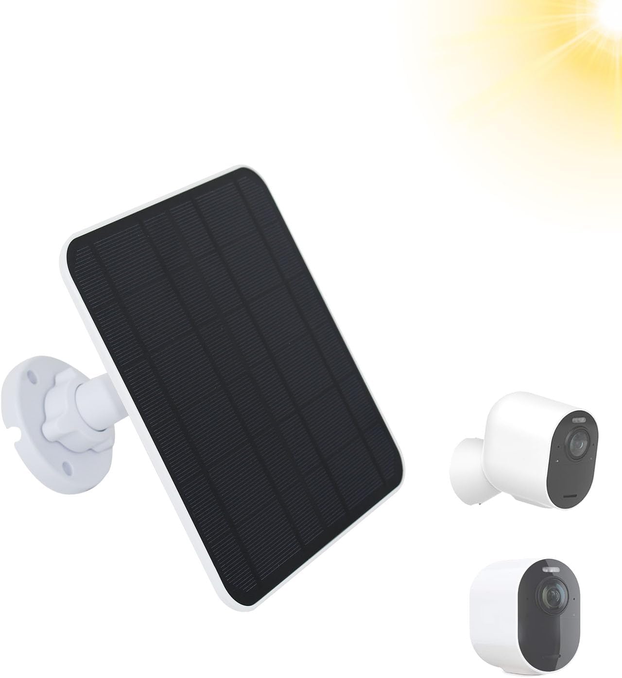 Amazon.com: 5W Solar Panel for Security Camera Compatible with Arlo Pro ...