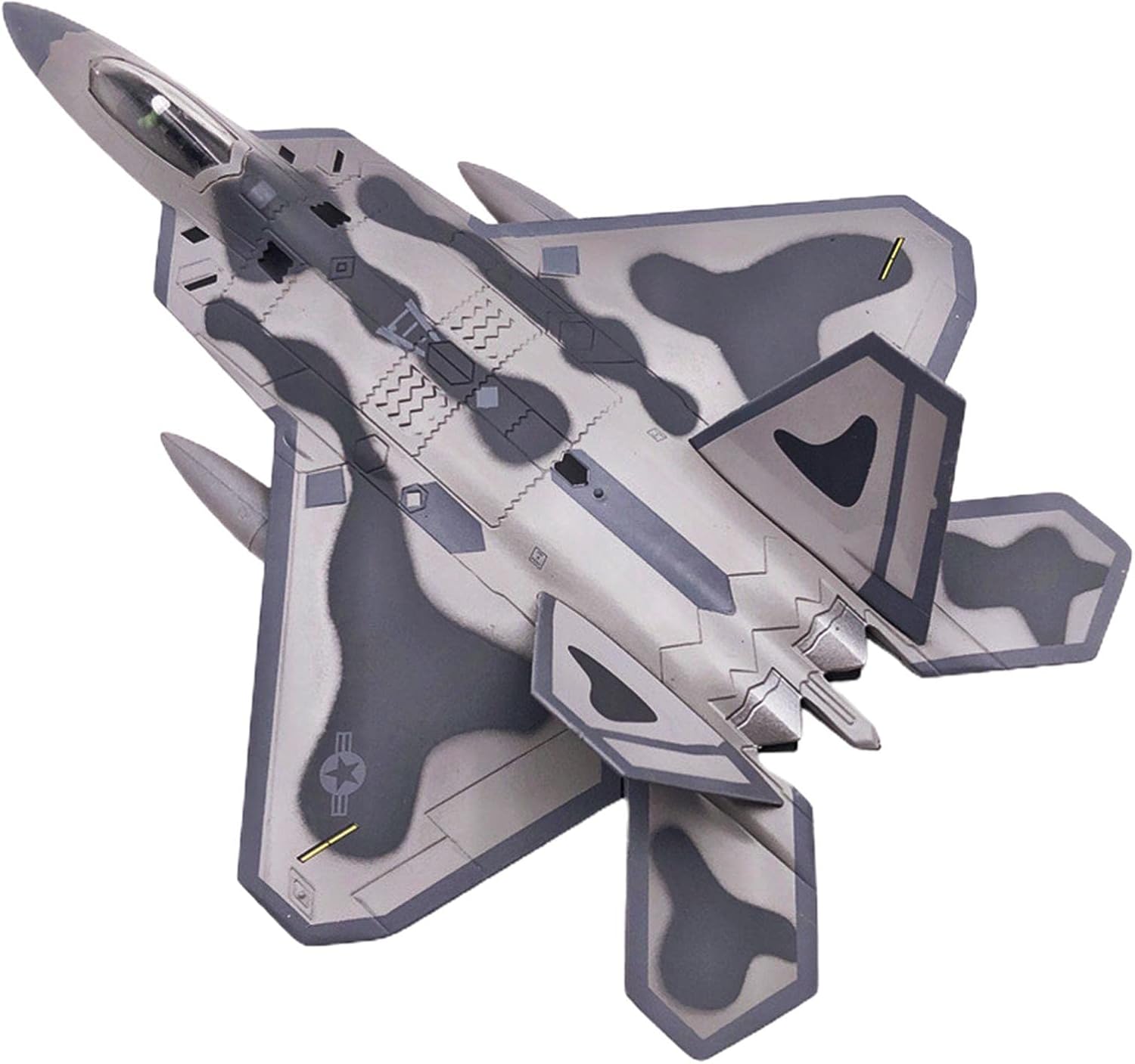 shamjina Modelo de avión 1100, modelo americano F22 Fighter modelo de ...