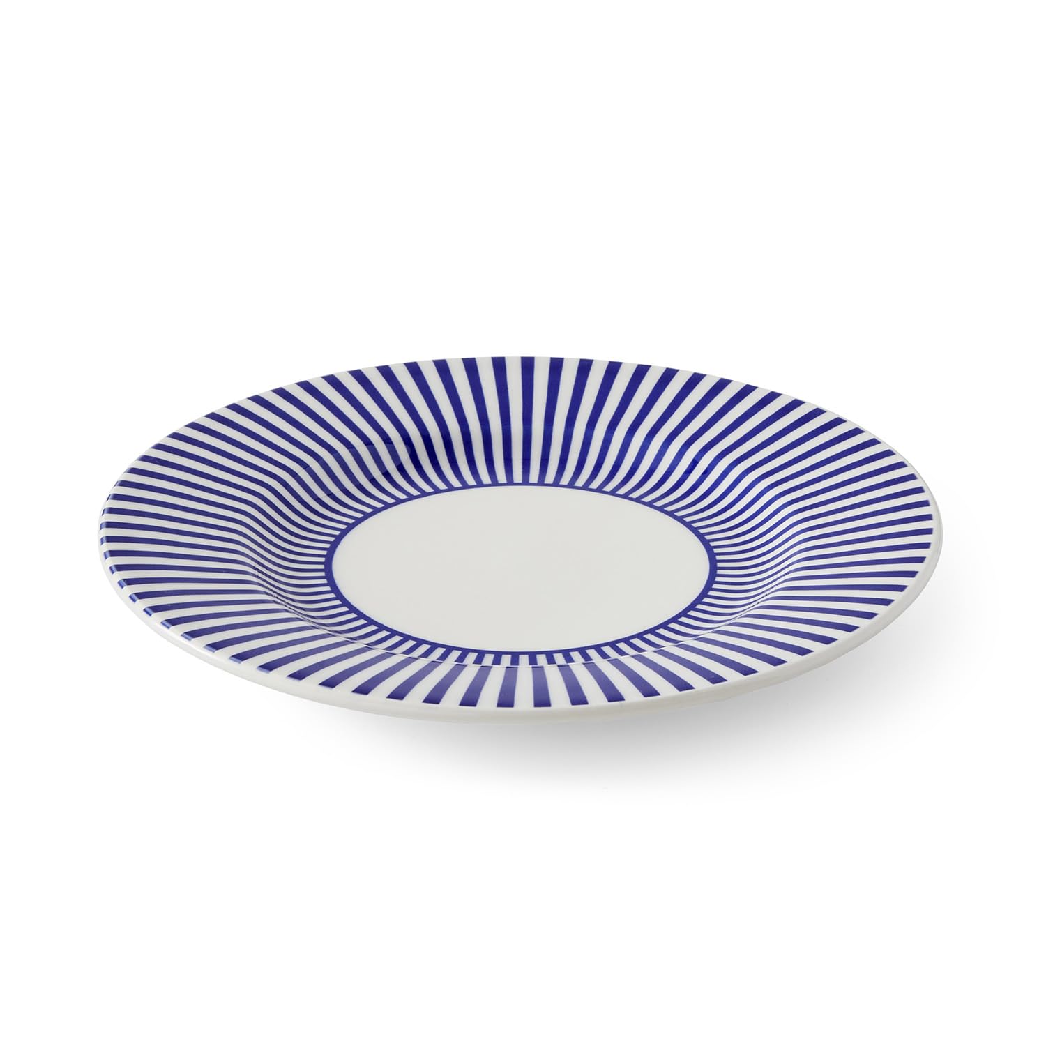 Amazon.com | Spode Steccato Collection - 8.75" Salad Plate, Stripe Cobalt Blue | Made of Fine ...