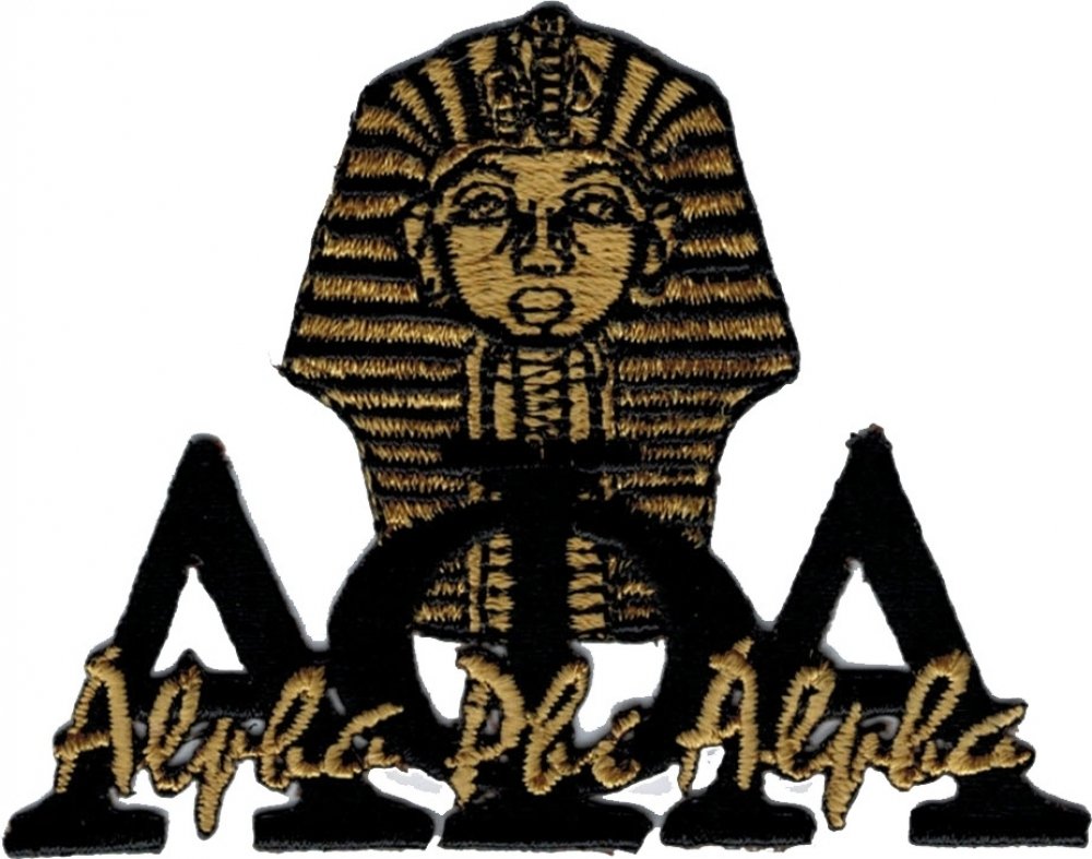 Amazon.com: Alpha Phi Alpha Signature Sphinx Head Iron-On P ...