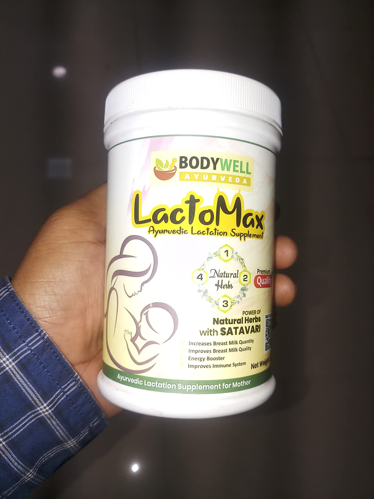 Buy BODYWELL Lactomax | Breastfeeding Supplement (500 gm (pack of 2 ...