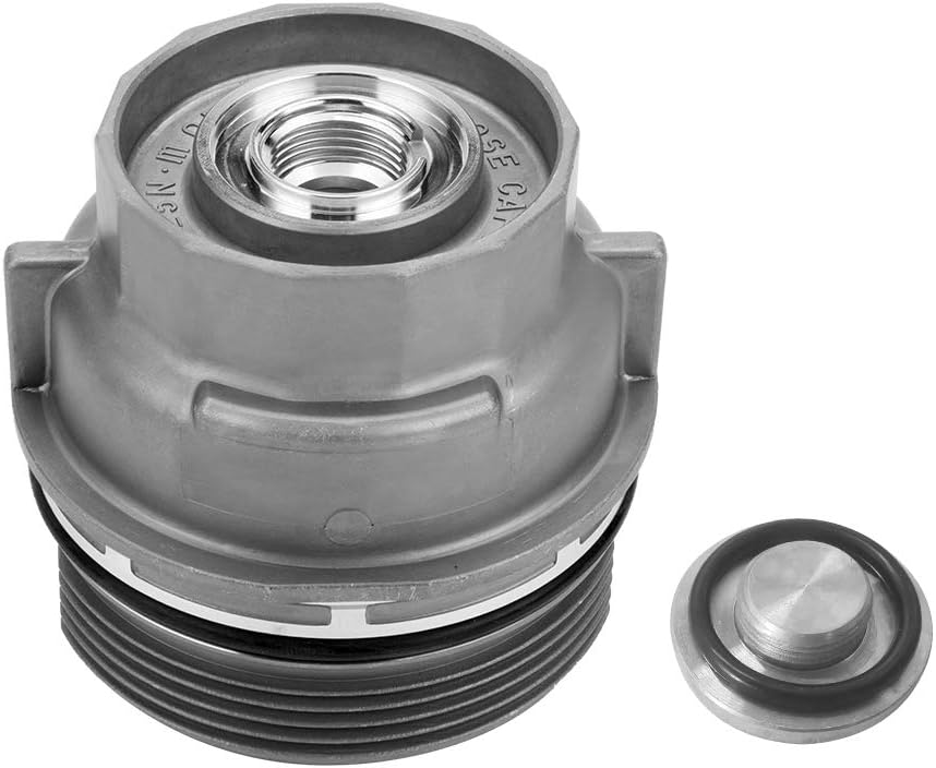 Amazon.com: 15620-31060 Oil Filter Housing Cap Assembly Compatible with Toyota （Aluminum ...