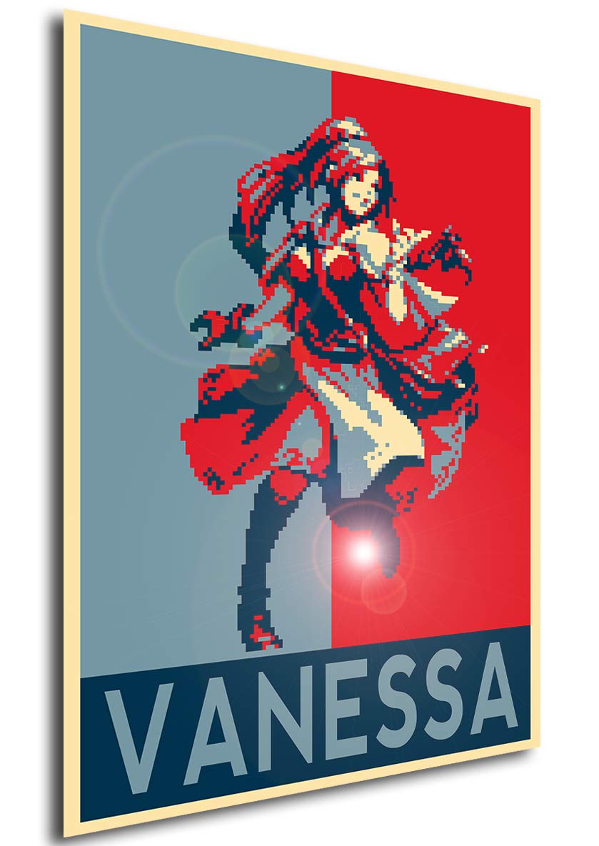 Buy Instabuy - Propaganda - Pixel Art - Octopath Traveler - Vanessa A3 ...