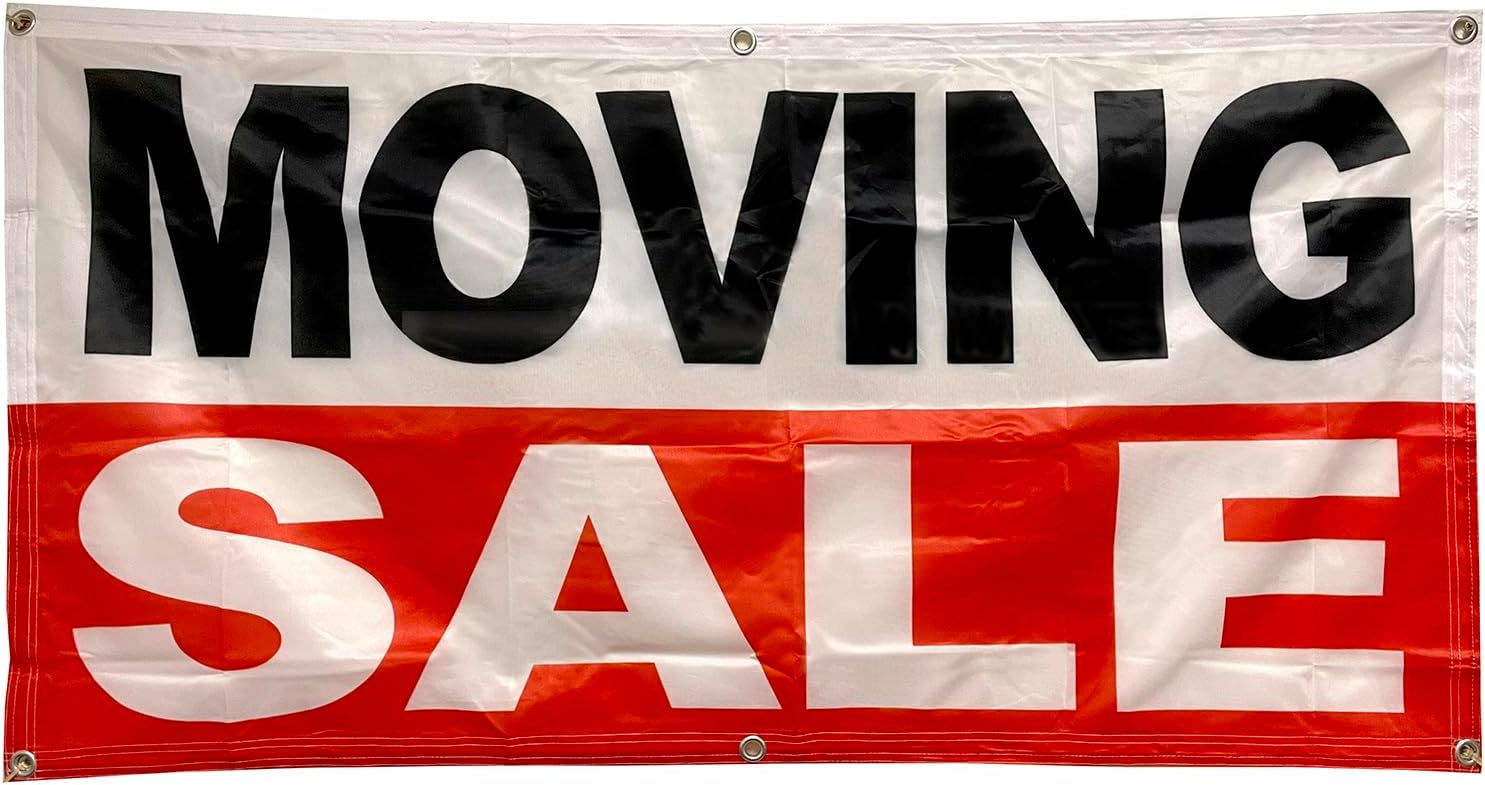 Amazon.com : Thyle 12 Pcs Moving Sale Sign Now Hiring Sign for Rent ...