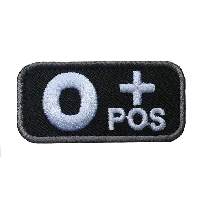 Buy Titan One Europe - Tactical Blood Type O + Positive Army Patch ...