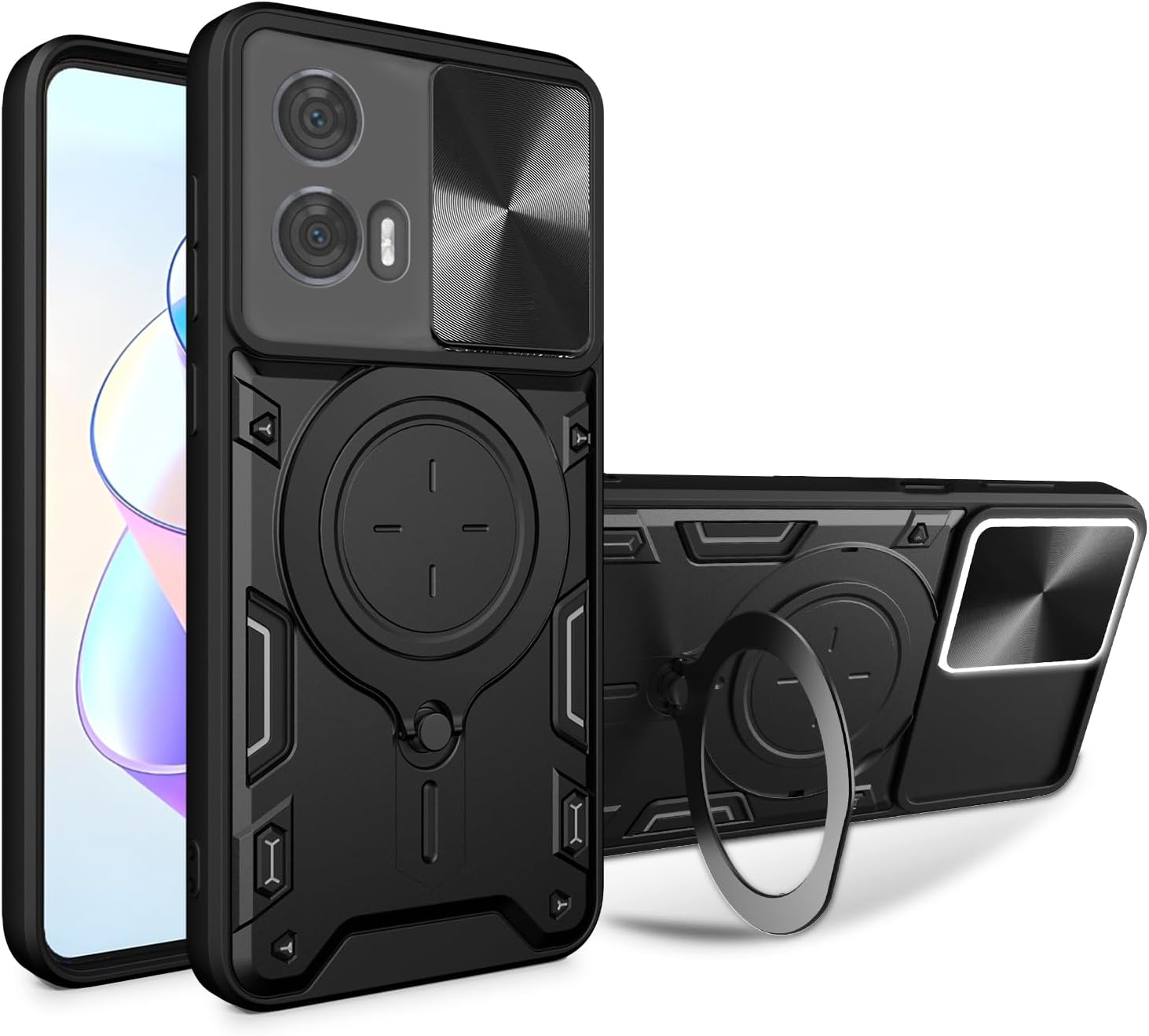 Carcasa para Motorola Moto Edge 50 Fusion Funda Case Uso Rudo con ...