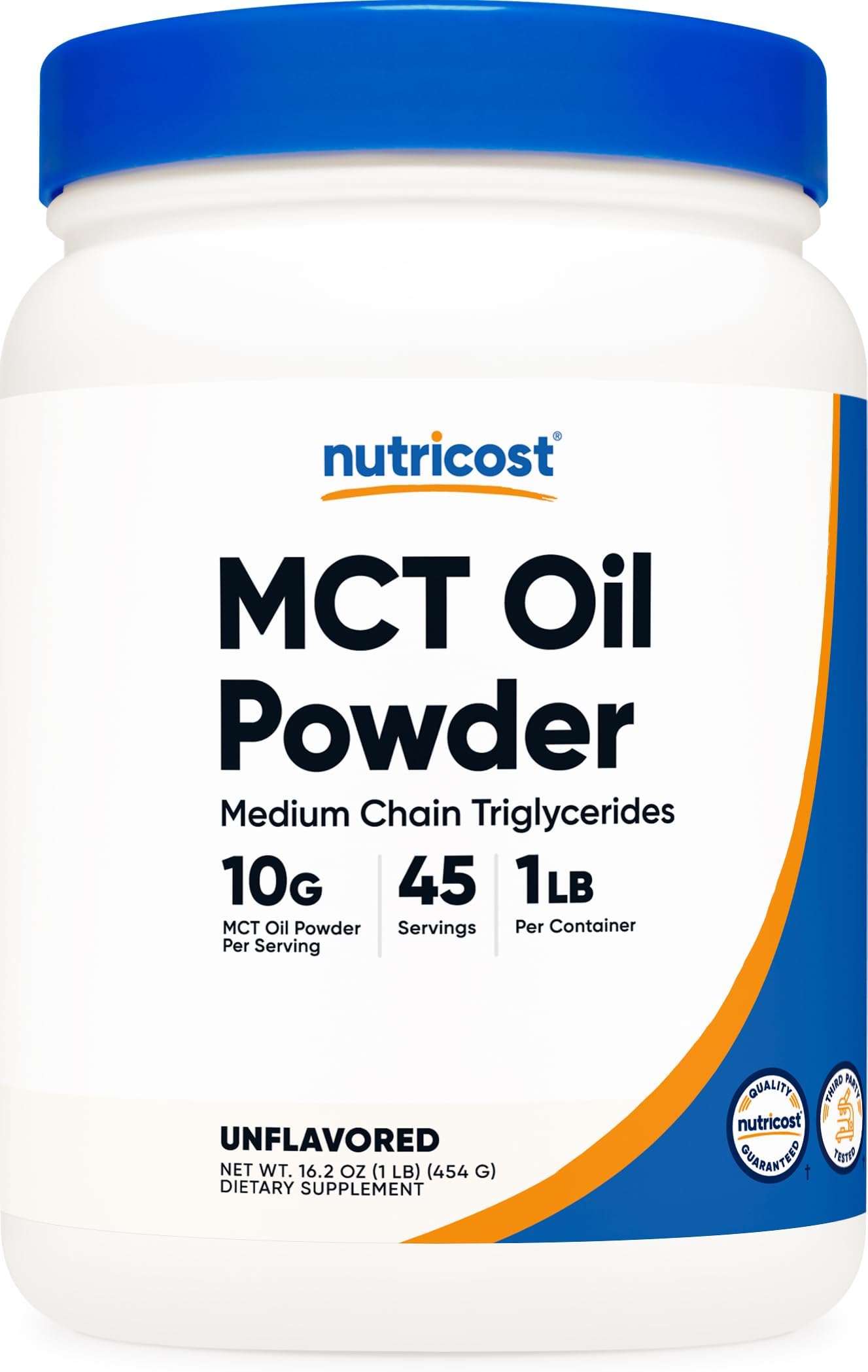 Amazon.com: Nutricost MCT Oil Powder 1LB (16oz) - Great for Keto ...