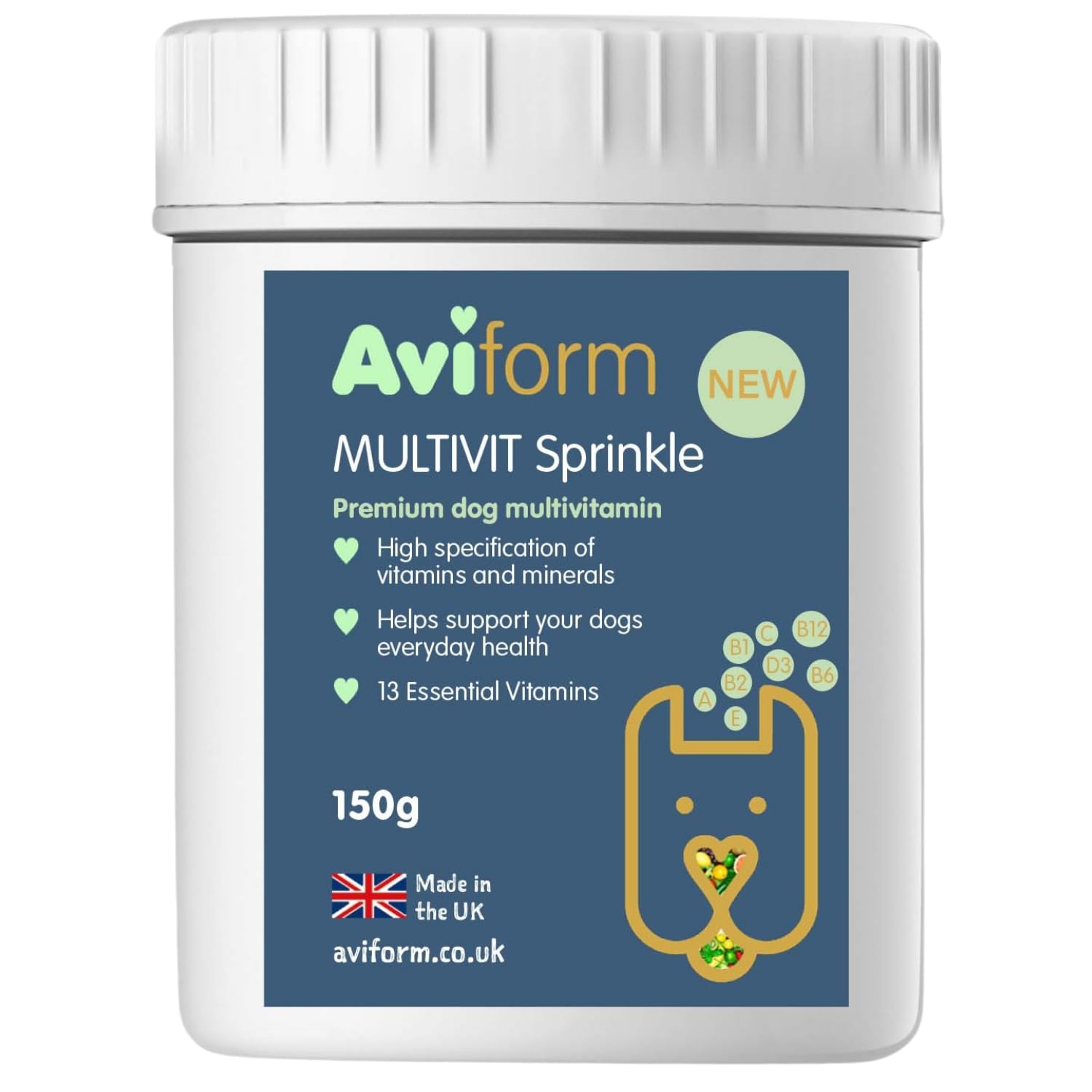 Aviform Multivit Sprinkle - With 13 Vitamins and Minerals - Daily ...
