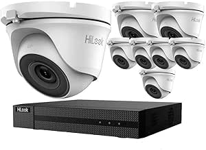 Hikvision Hilook CCTV Kit 8CH DVR compatible with HD TVI, AHD, HD CVI and or analogue cameras ...