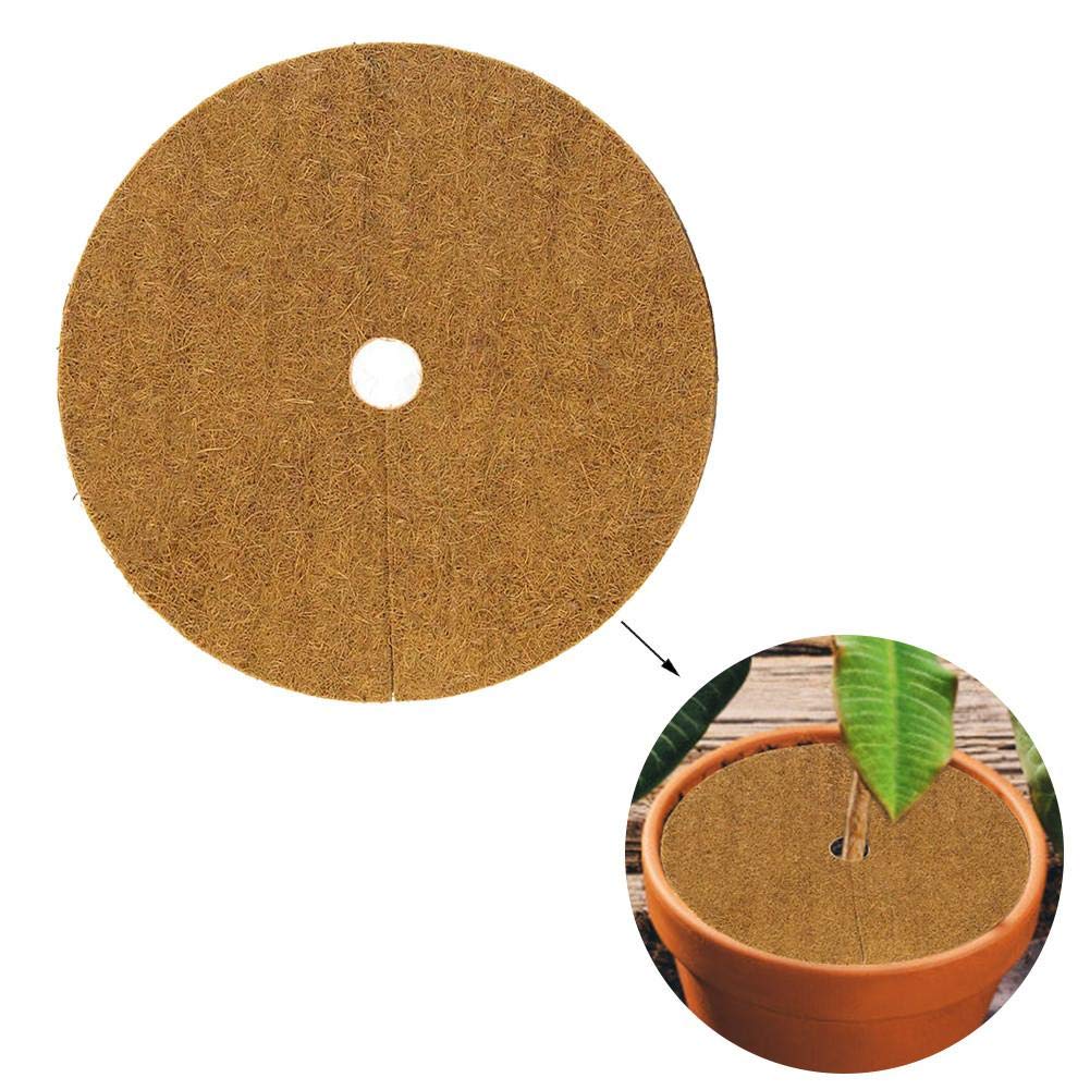 Buy Banana Coco Coir Fiber Tree Protection Weed Mats, Round Coconut ...