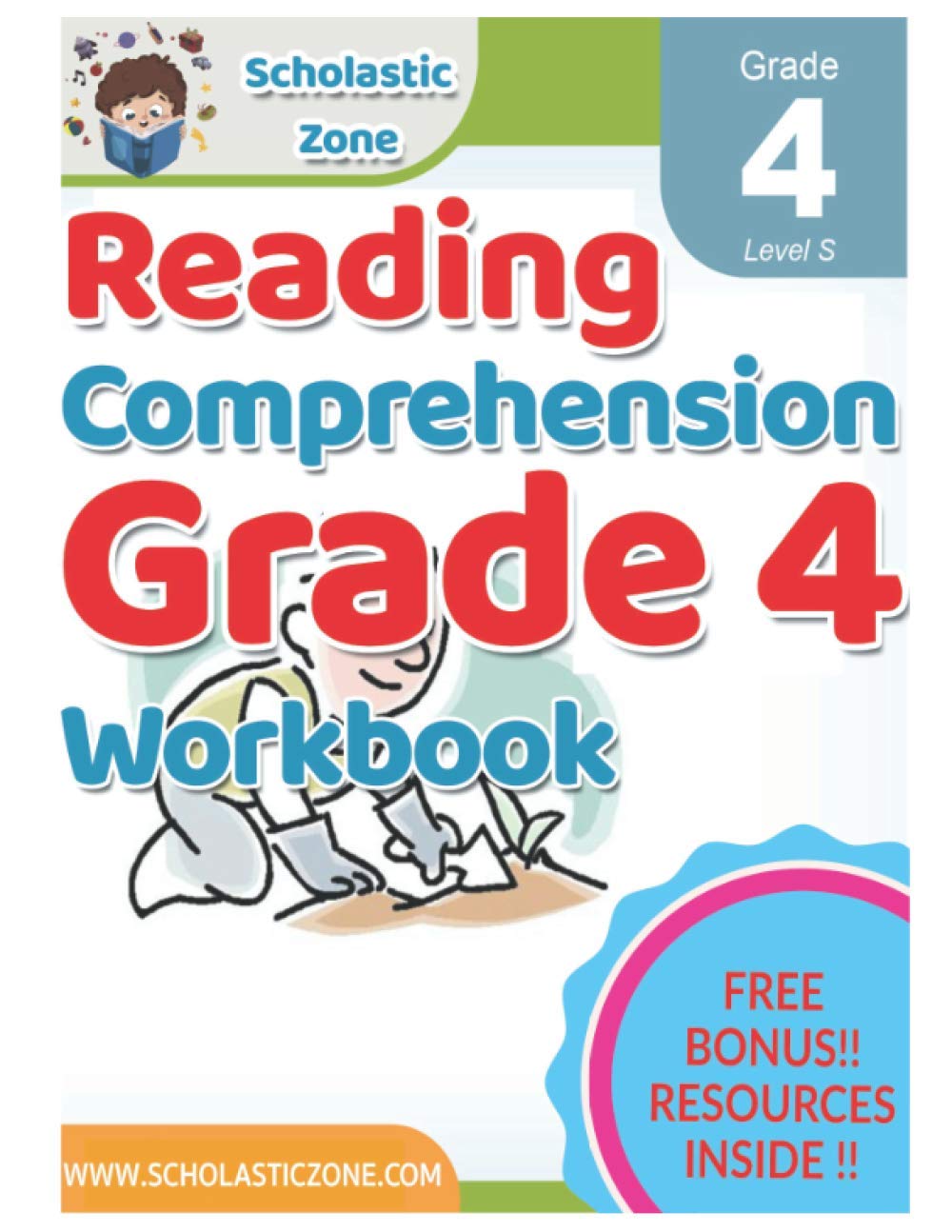 Reading Comprehension Grade 4 Workbook Level S Reading Comprehension ...