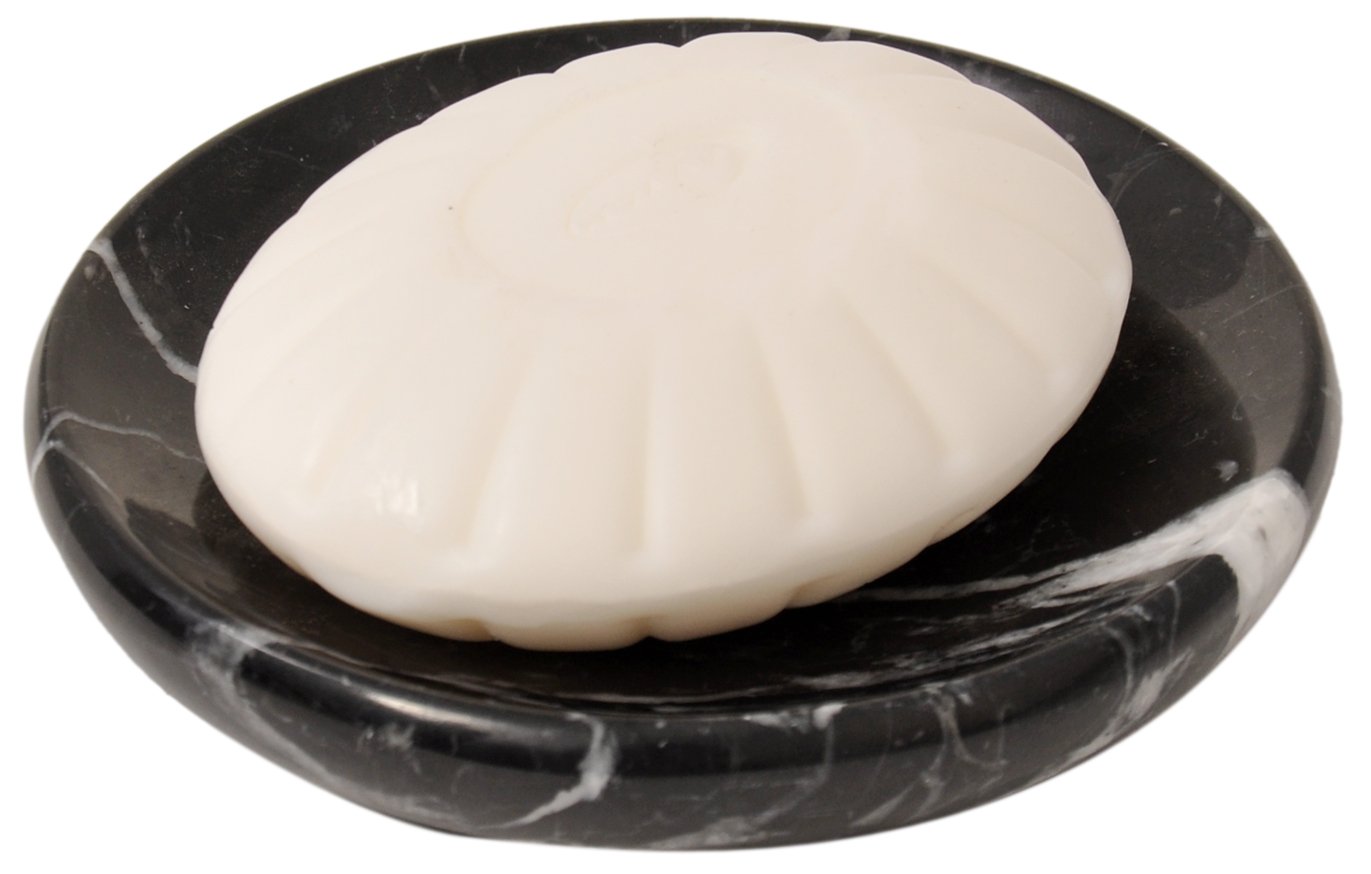 Amazon.com: Black Marble Soap Dish - Polished and Shiny Marble Dish ...