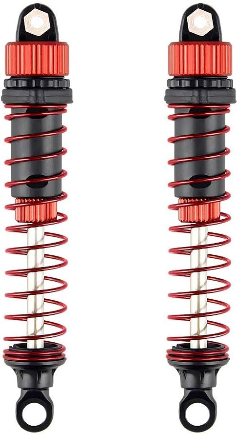 Amazon.com: Hosim Front Rear RC Shock Absorber, 2 Packs Adjustable ...