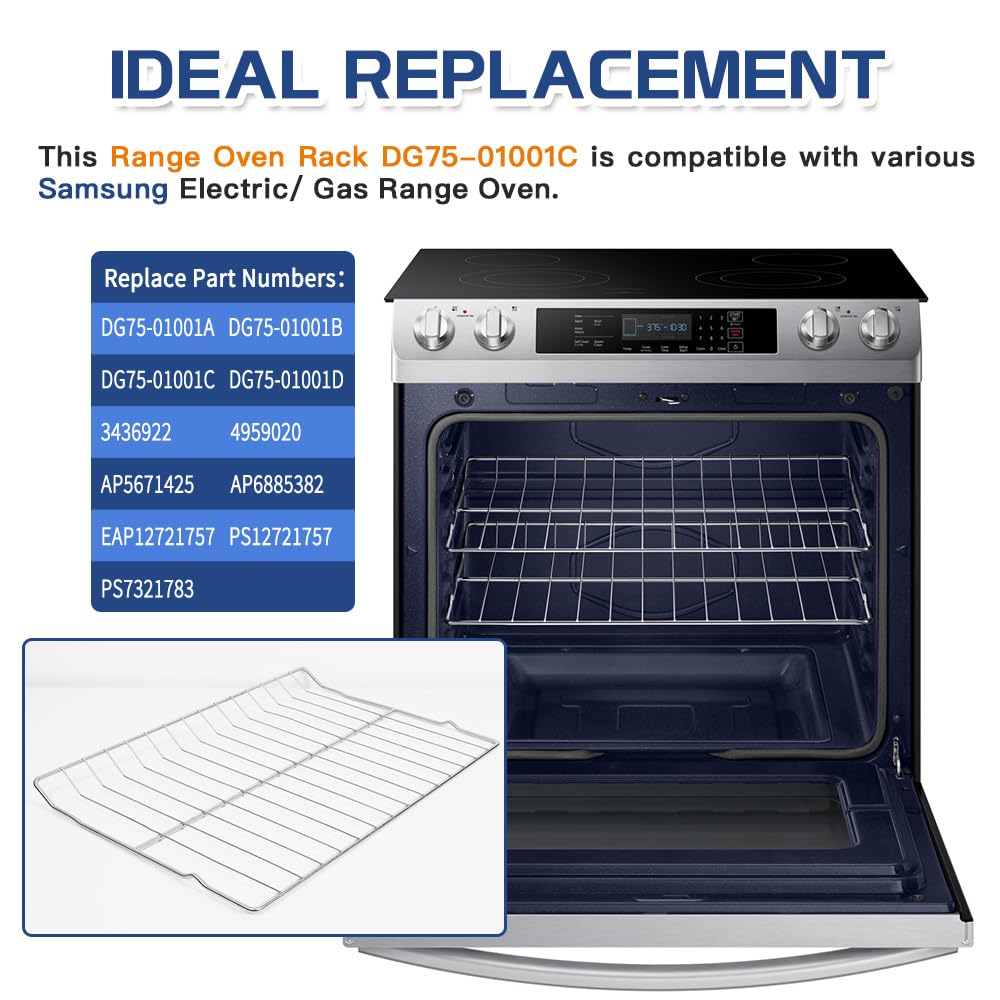 Snapklik.com : Upgraded 304 Stainless Steel Range Oven Rack DG75-01001C ...