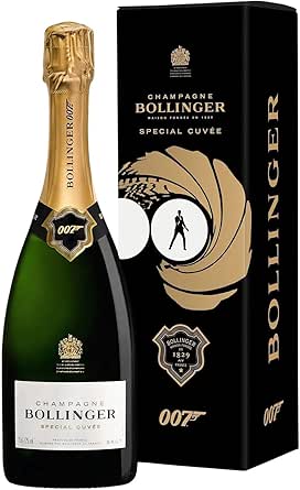 Bollinger Special Cuvee Champagne 75cl - James Bond 007 Limited Edition ...