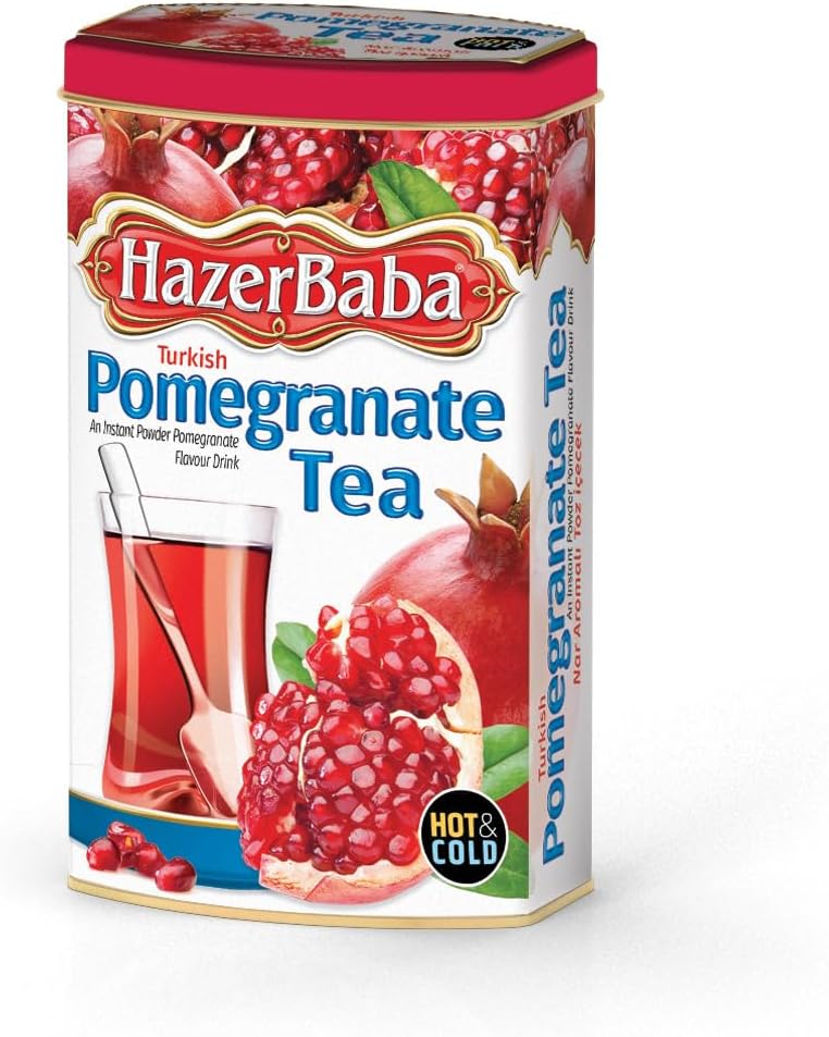 Hazer Baba Turkish Pomegranate Tea 250 TIN : Amazon.co.uk: Grocery