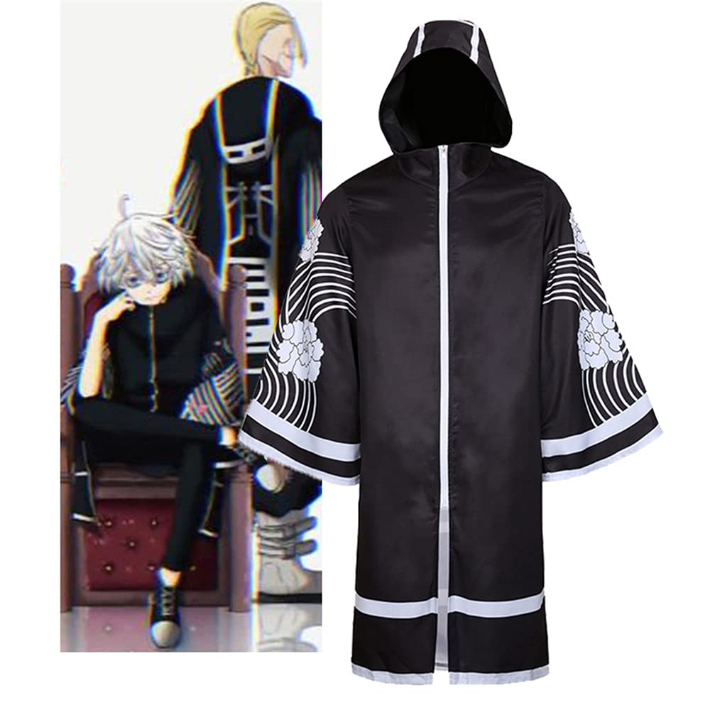 Buy Anime Tokyo Revengers Senju Kawaragi Cosplay Cloak Costume Brahman ...