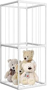 Ultimate Stuffed Animal Storage Solution - Large Clear Tube Holder for ...