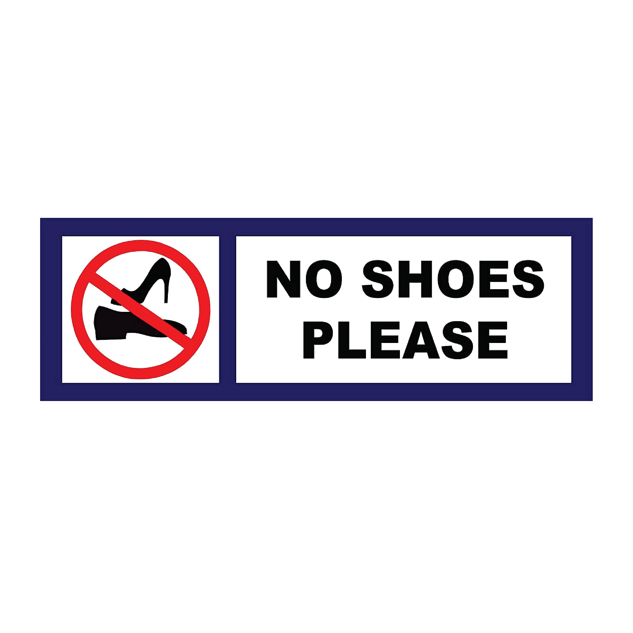 SIGN EVER Sign Board For Remove Shoes Office Hotel Restaurant School ...