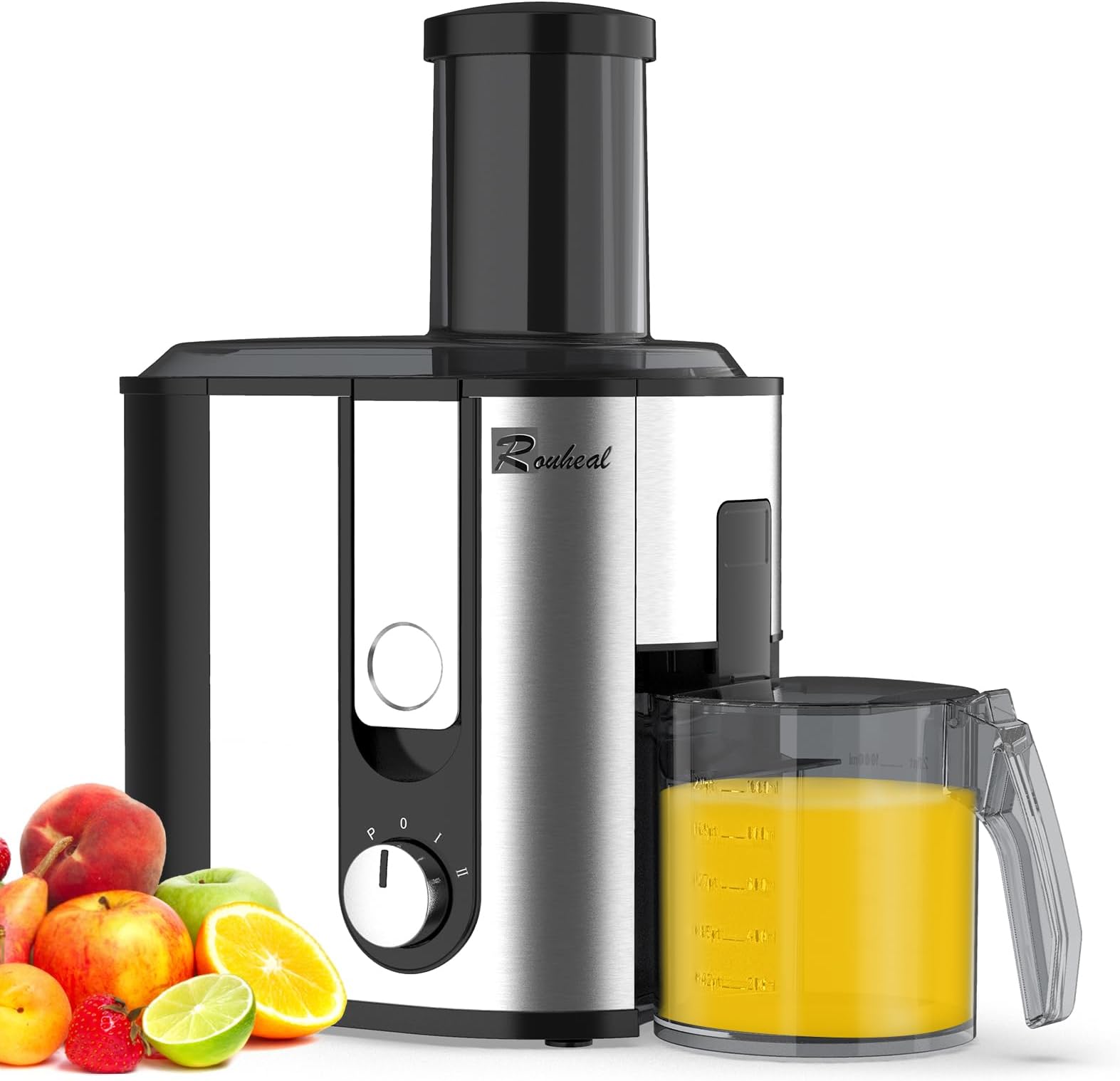 Amazon.com: Juicer Machines, 600W Centrifugal Juicer Extractor with ...