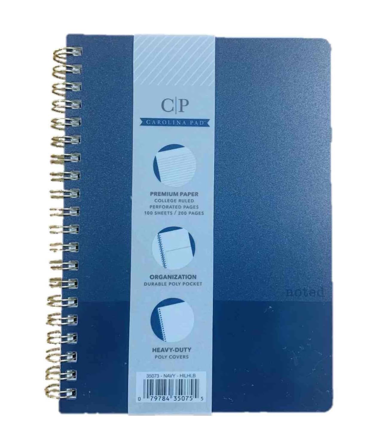 Carolina Pad College Ruled Executive Personal Notebook ~ Noted Neutrals ...