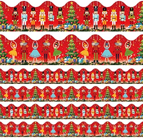 Amazon.com: Whaline 60Pcs Christmas Bulletin Board Stickers Nutcracker ...