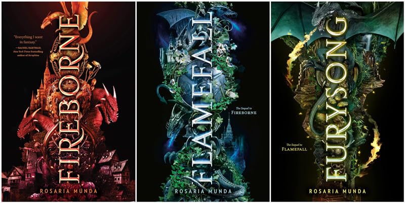 The Aurelian Cycle Series 3 Books Set - Fireborne, Flamefall, Furysong ...