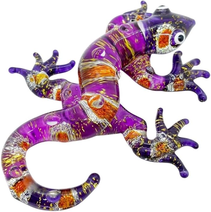 Amazon.com: ChangThai Design Tiny 4" Glittering Pink Purple Red Dotted ...