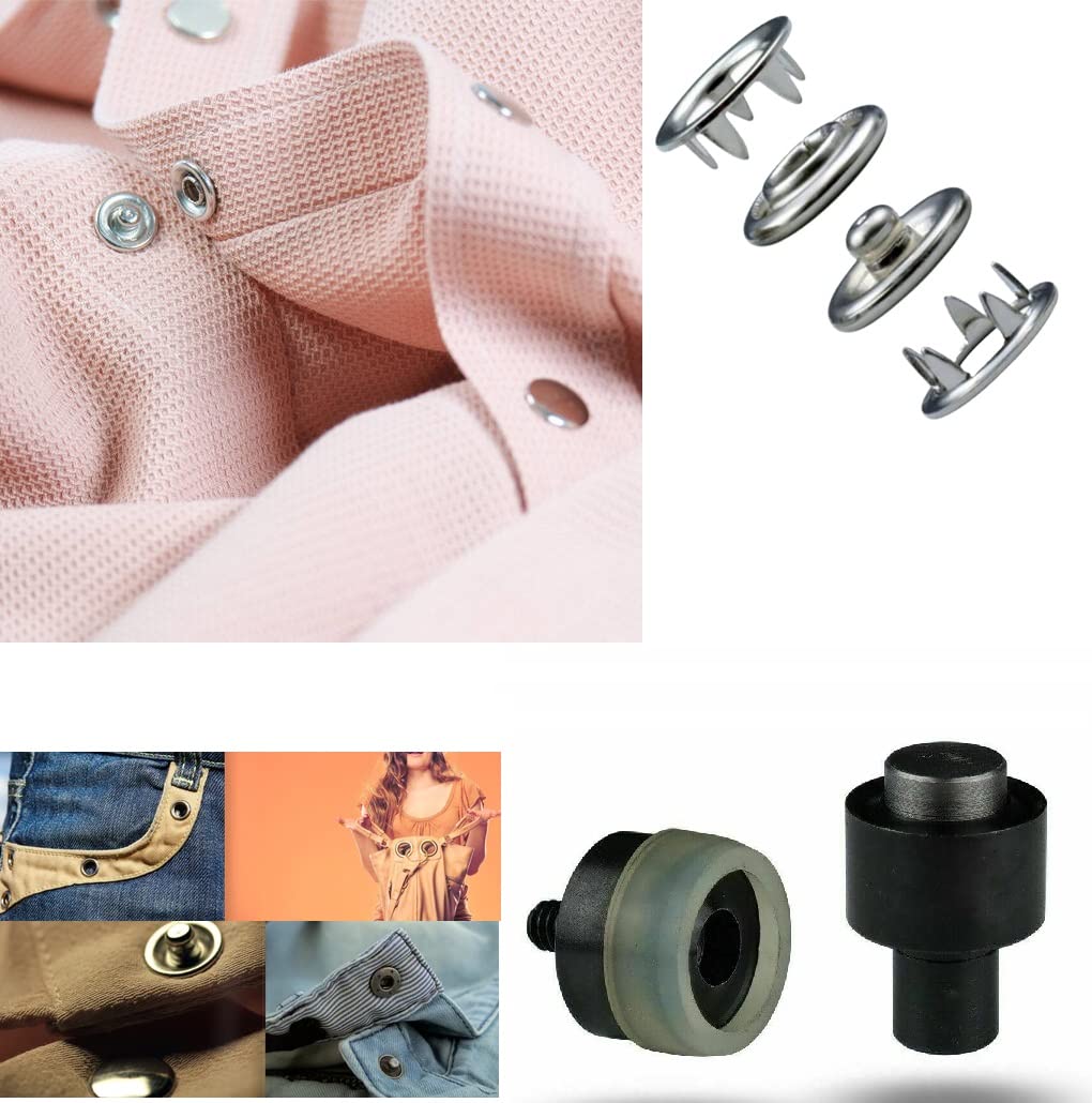 Herramientas Para Medir IstaTools® Brass Ring Spring Push Buttons (Snap ...