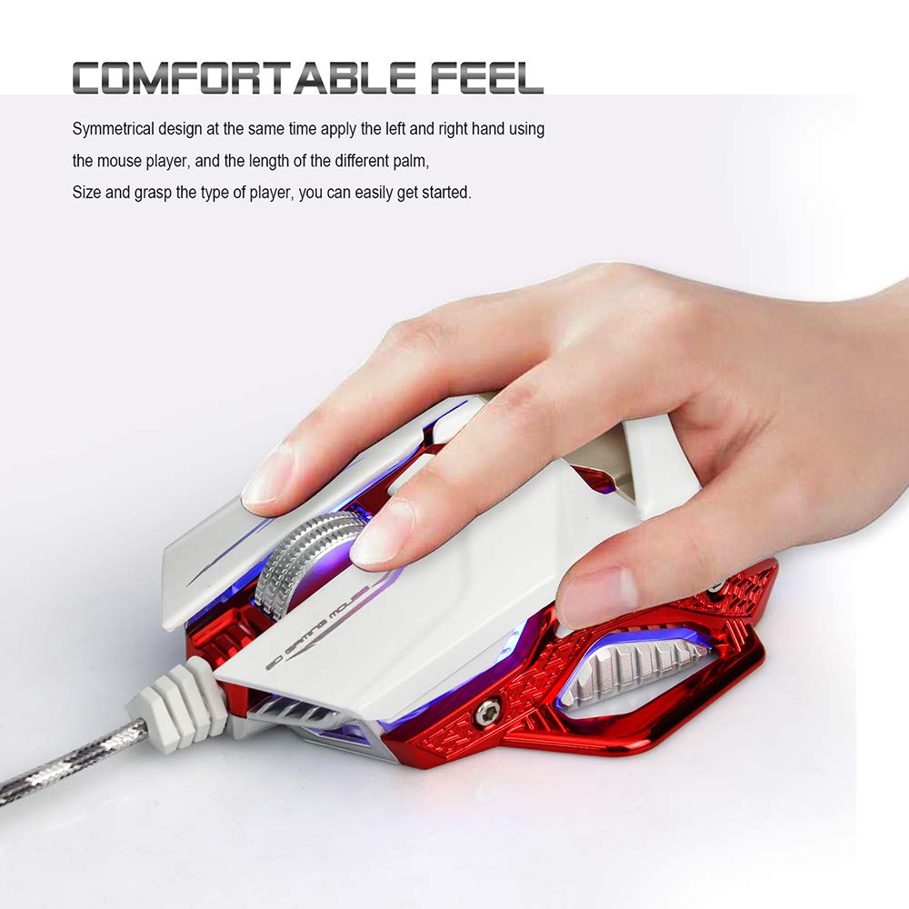 Buy Professional Game USB Wired Gaming Mice with Avago A3050 Sensor ...