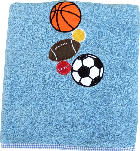 Buy Champ Bath Towel - Blue Online at Low Prices in India - Amazon.in
