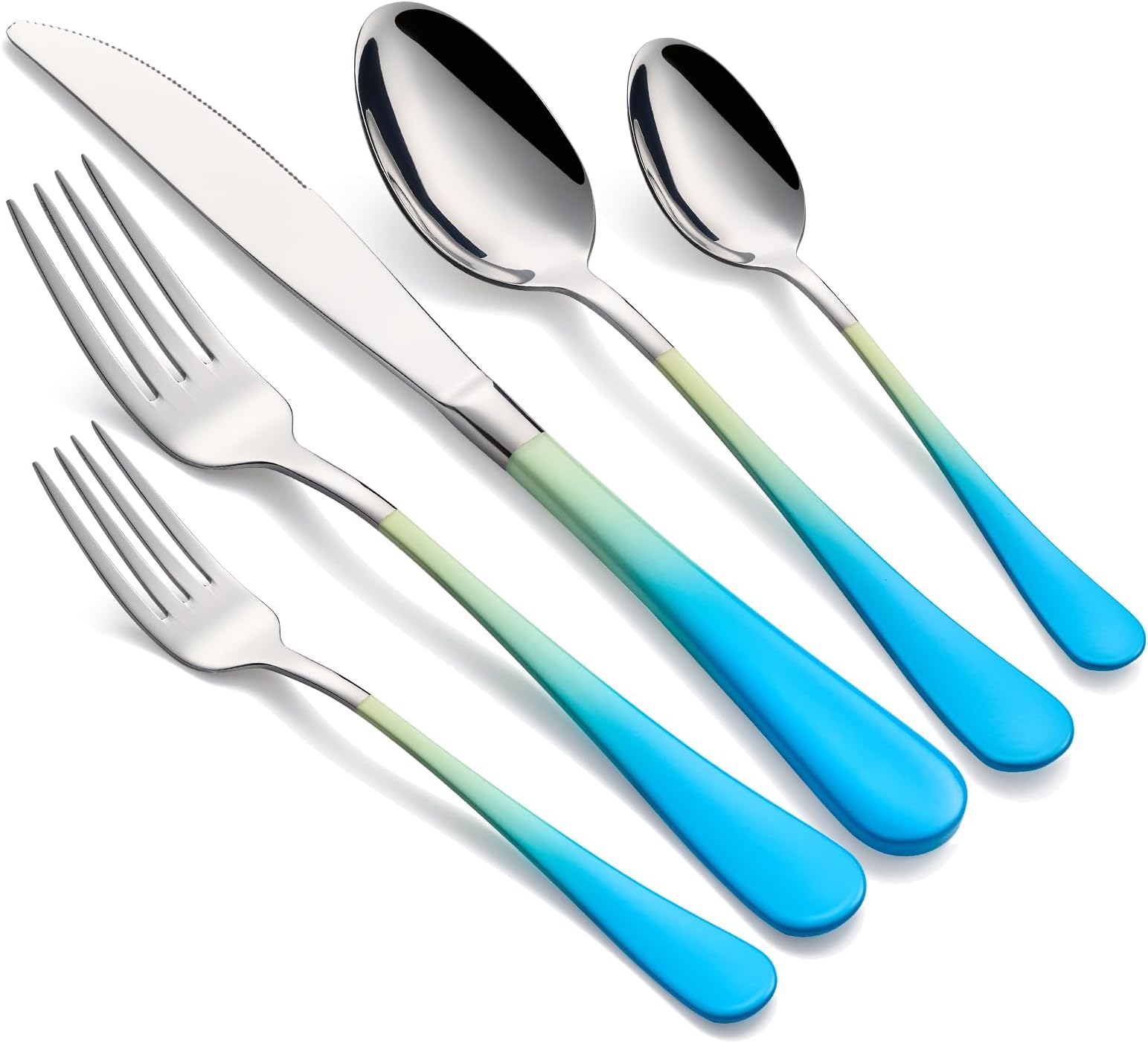 Amazon.com | Fiesta Jamboree 20-Piece Color Flatware Set, 0, MULTI 1 ...