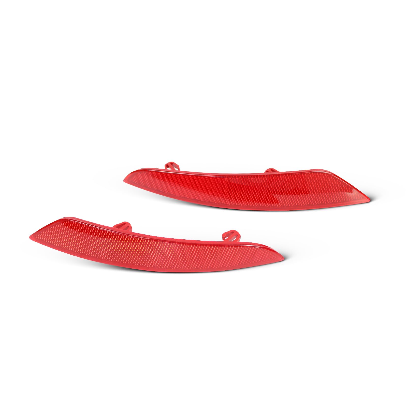 Amazon.com: Car Rear Tail Bumper Corner Reflector Decorative False ...