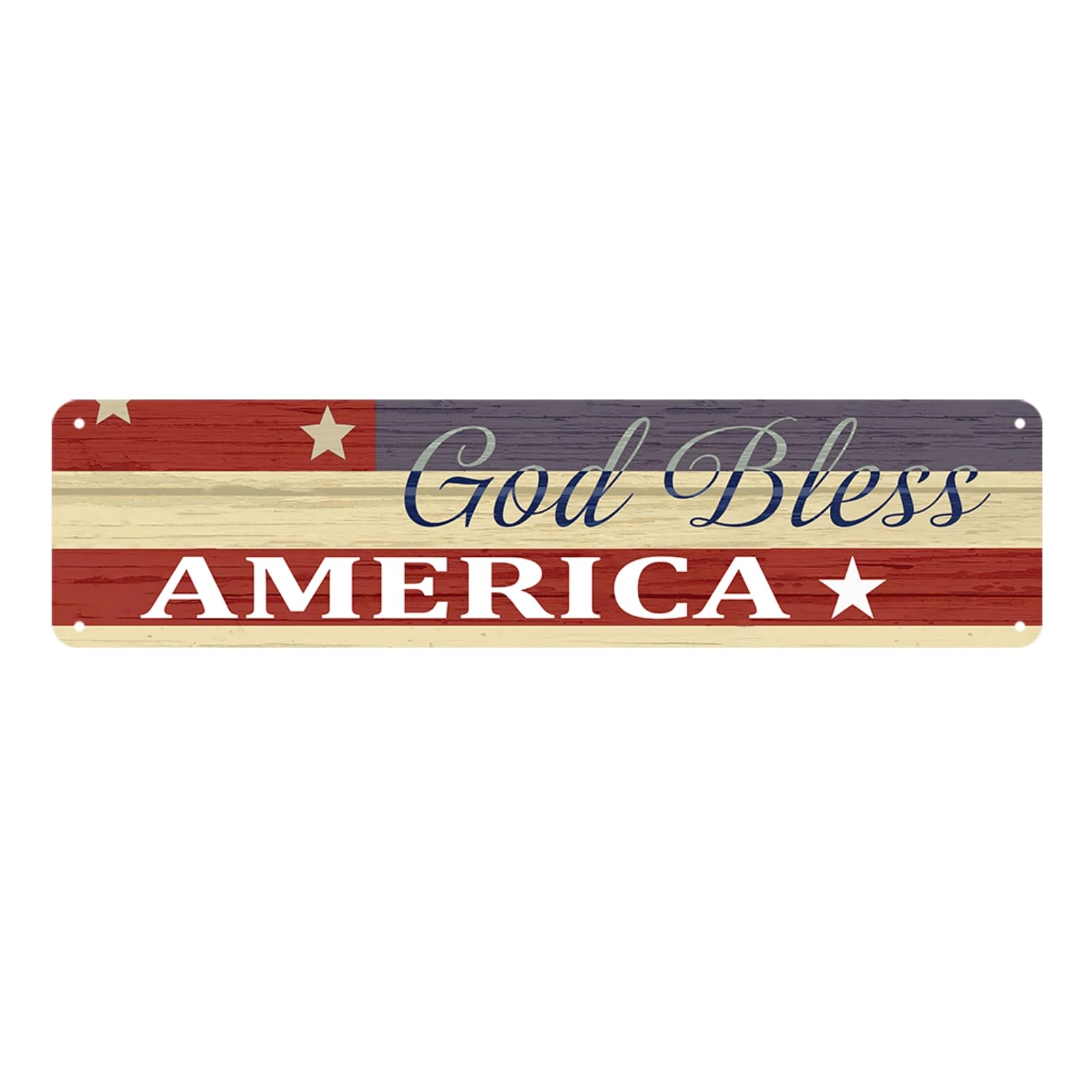 Amazon.com: God Bless America Sign Vintage Metal Tin Signs Man Cave ...