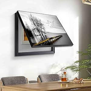 ALSUPEU Electric Meter Box Cover, Electric Box Cover, Decorative Modern ...