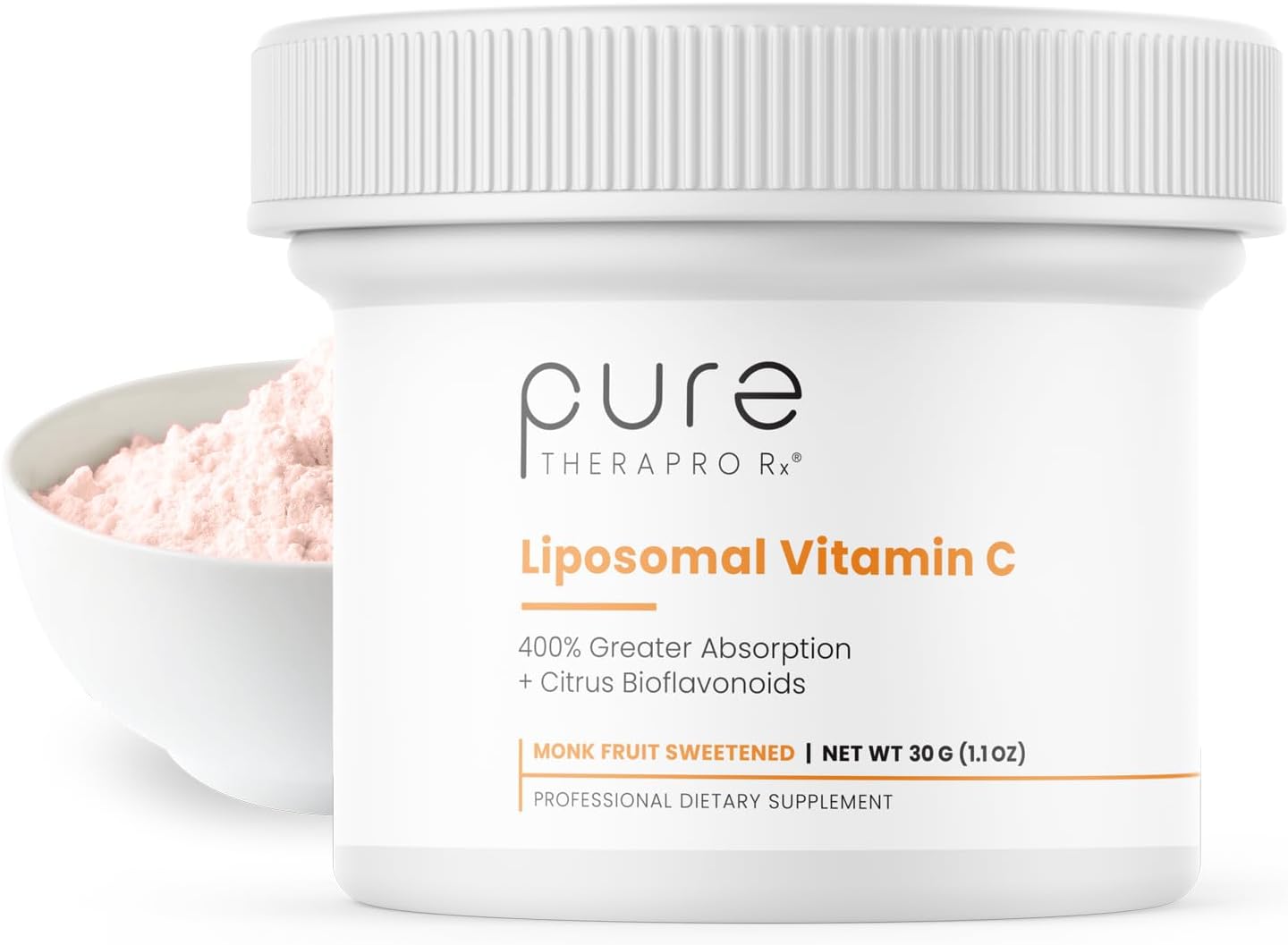 Amazon.com: Pure Therapro Rx 100% Liposomal Vitamin C Powder, Patented PureWay Vegan Vitamin C ...